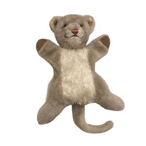 steiff | Toys | Steiff Jolly Puma Cat Large Vintage Hand Puppet | Poshmark